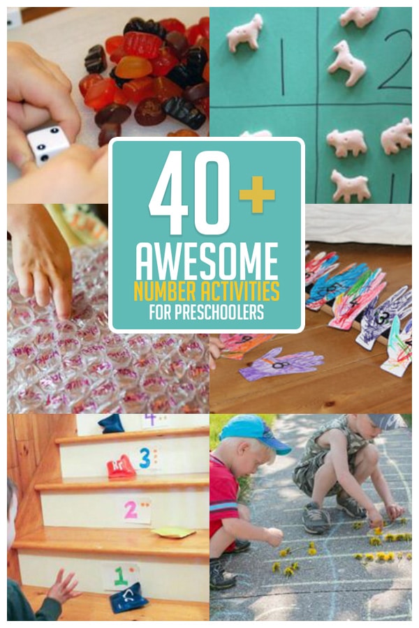 40+ Awesome Number Activities for Preschoolers – Garmur Design