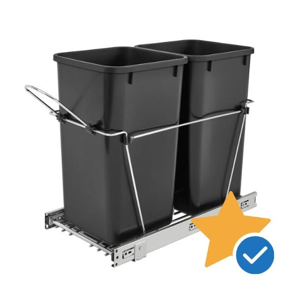 Best Trash Pull Outs Under $50 Cost Effective Ways to Add Trash Storag ...
