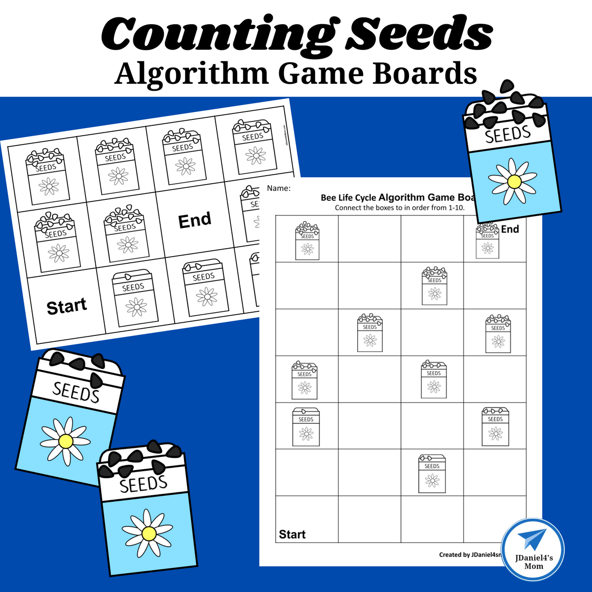 Counting Seeds Algorithm Game Boards – Garmur Design