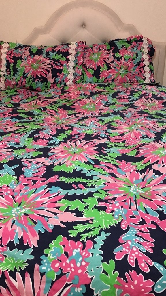 Fancy Lilly Pulitzer Comforter – Garmur Design